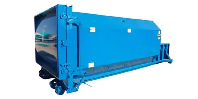 Corrugated Cardboard Compactor Boxes for Commercial Recycling
