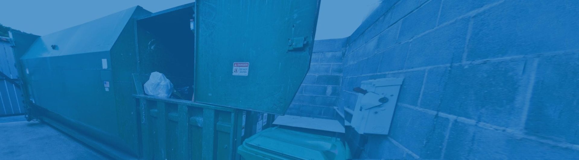 Corrugated Cardboard Compactor Boxes for Commercial Recycling